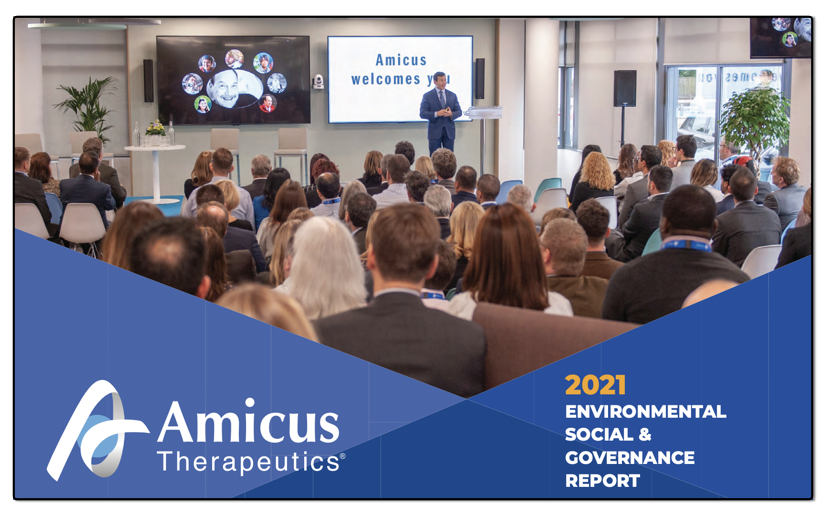 Corporate Responsibility | Amicus Therapeutics